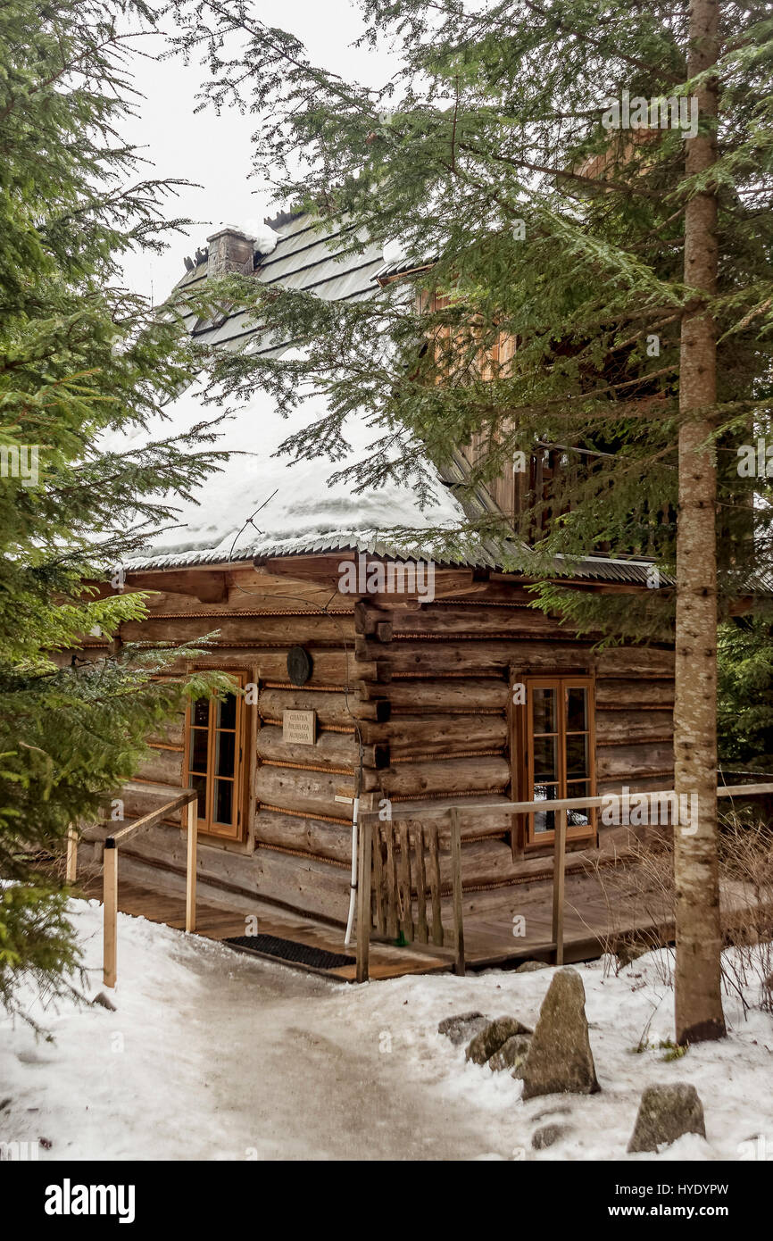 The hermitage of St. Brother Albert at Kalatowki, Zakopane Stock Photo ...