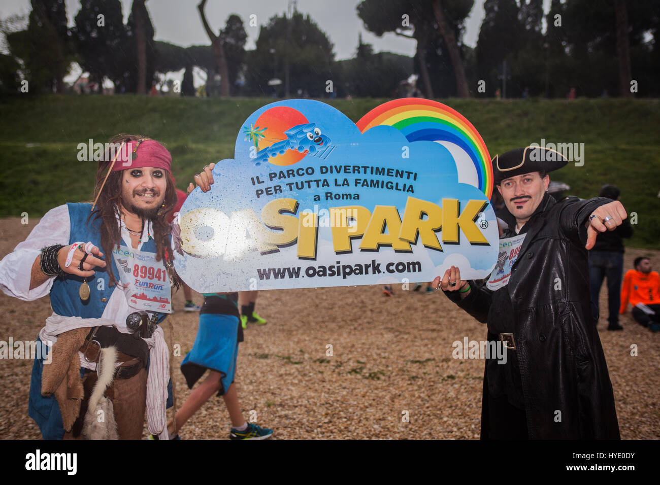 Non-competitive event, merged its 23rd Rome Marathon: the FunRun 2017 ...