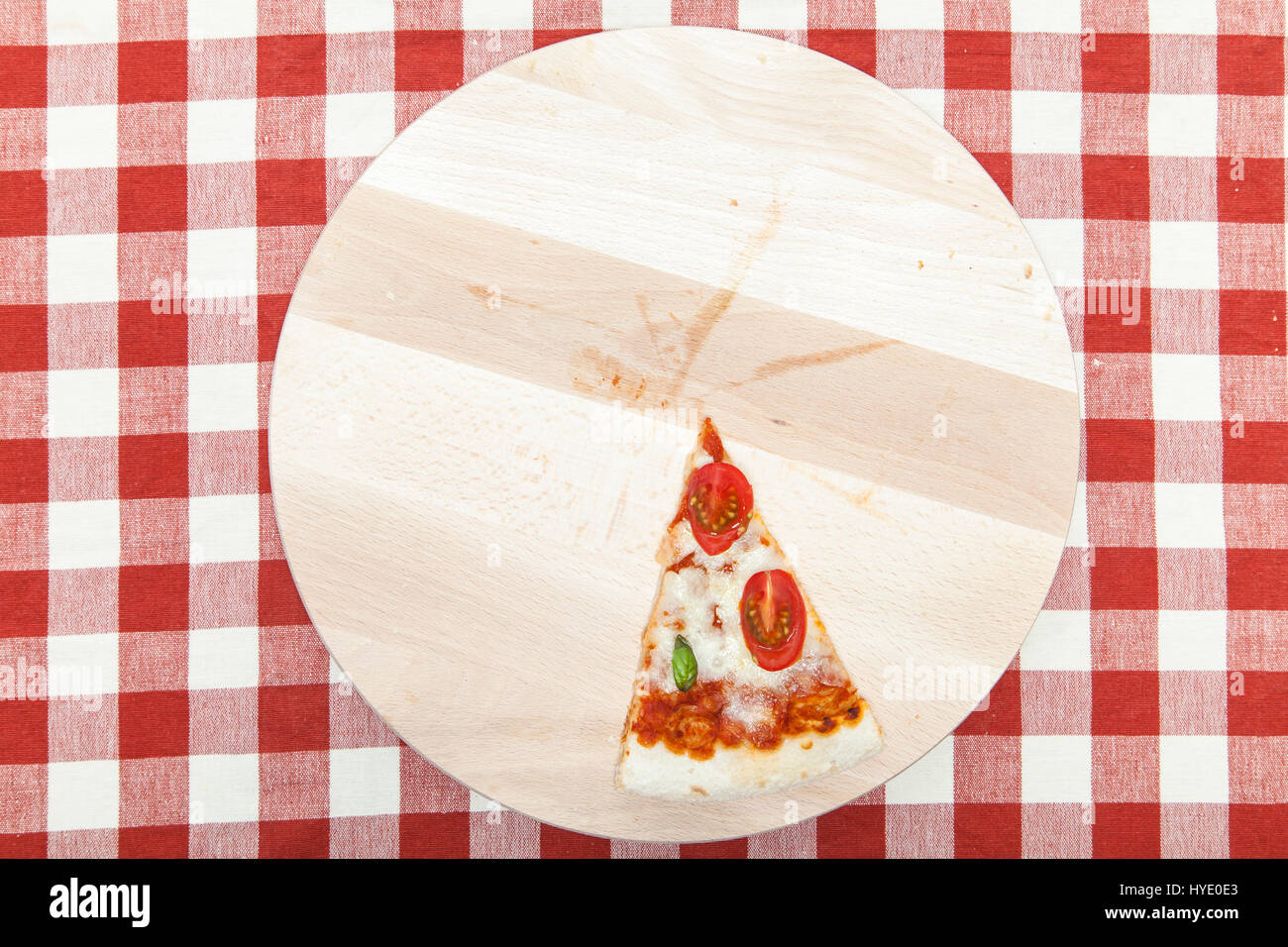One slice of pizza mozarella Stock Photo - Alamy