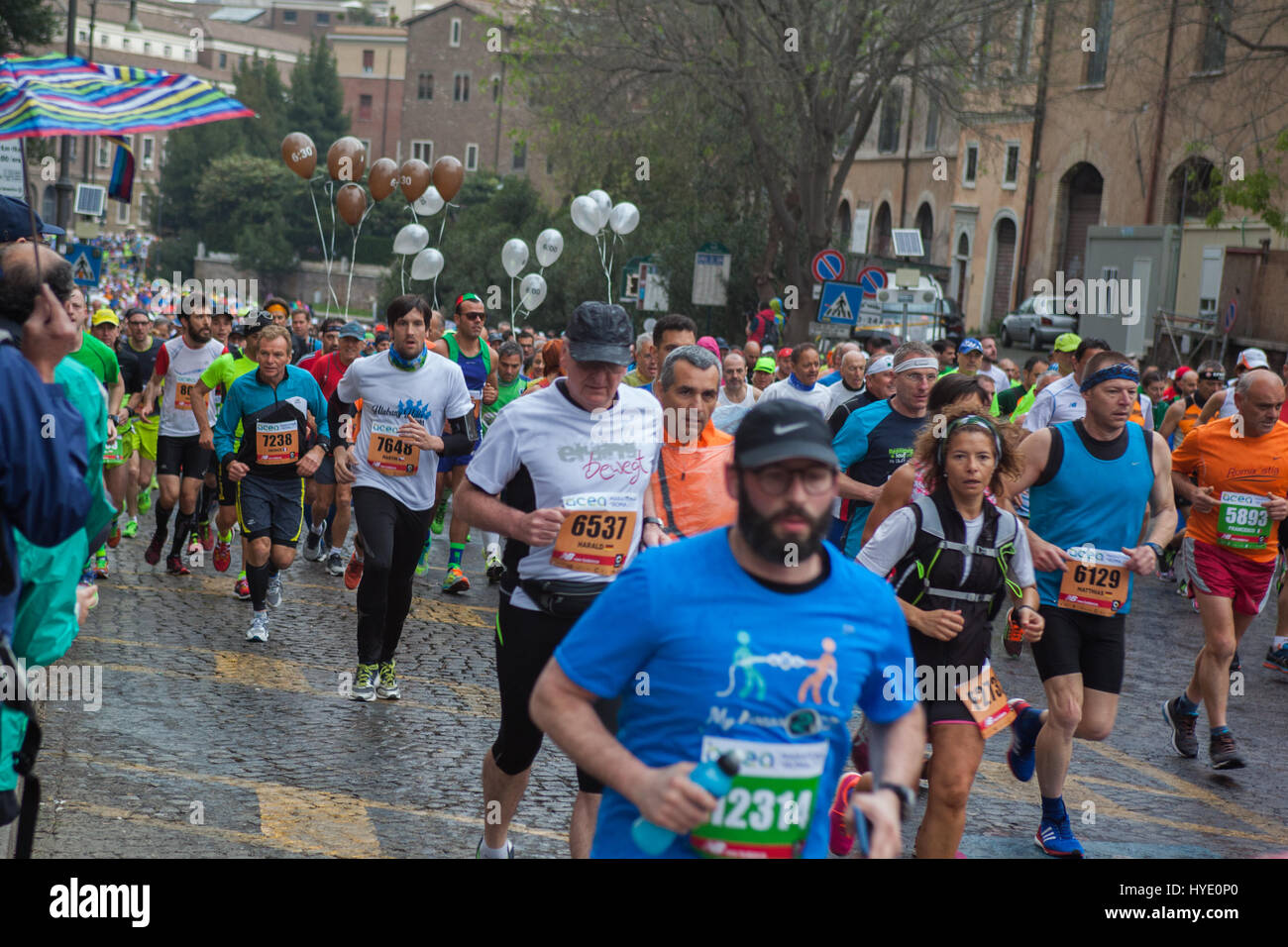 Non-competitive event, merged its 23rd Rome Marathon: the FunRun 2017 ...