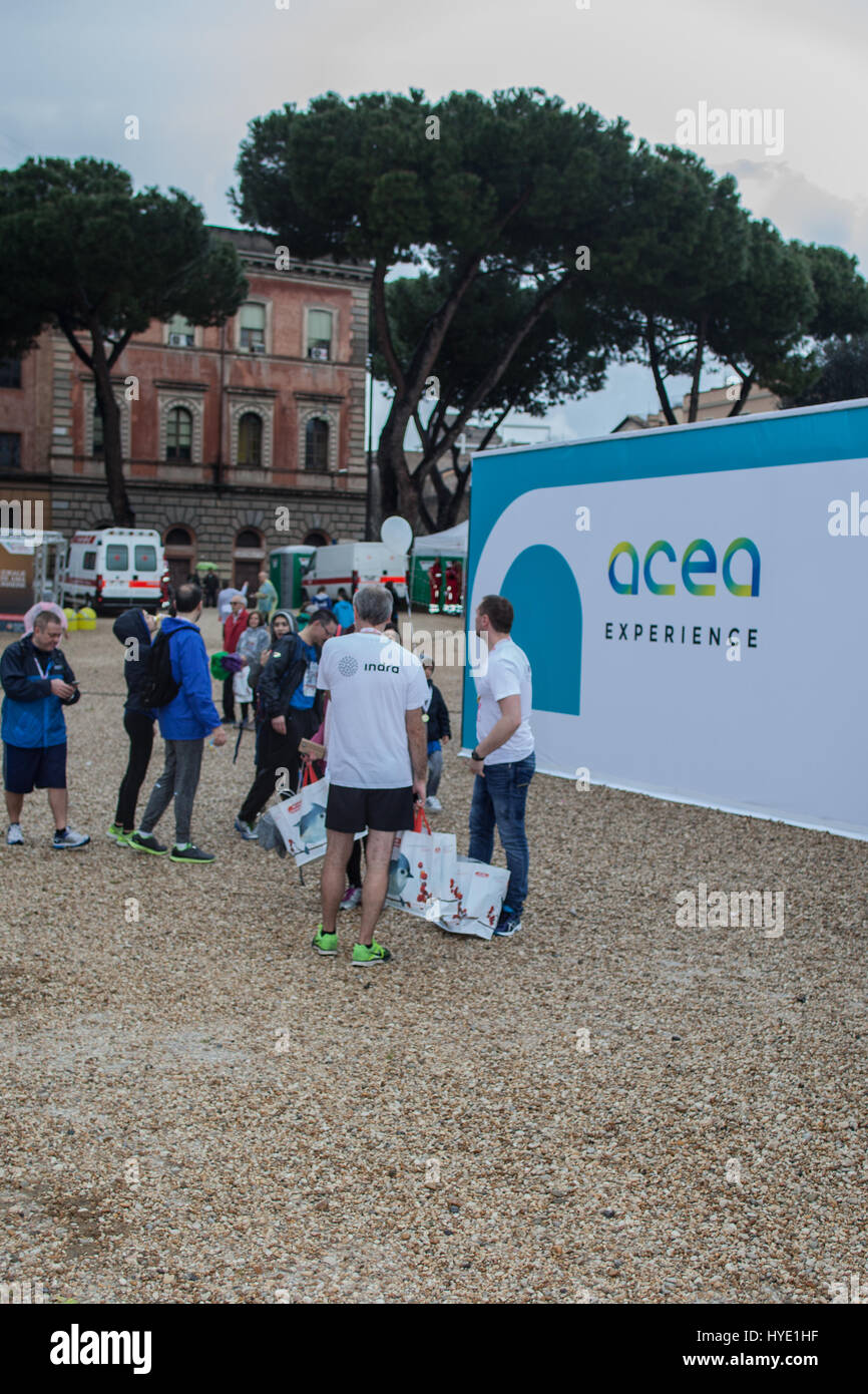 Non-competitive event, merged its 23rd Rome Marathon: the FunRun 2017 ...