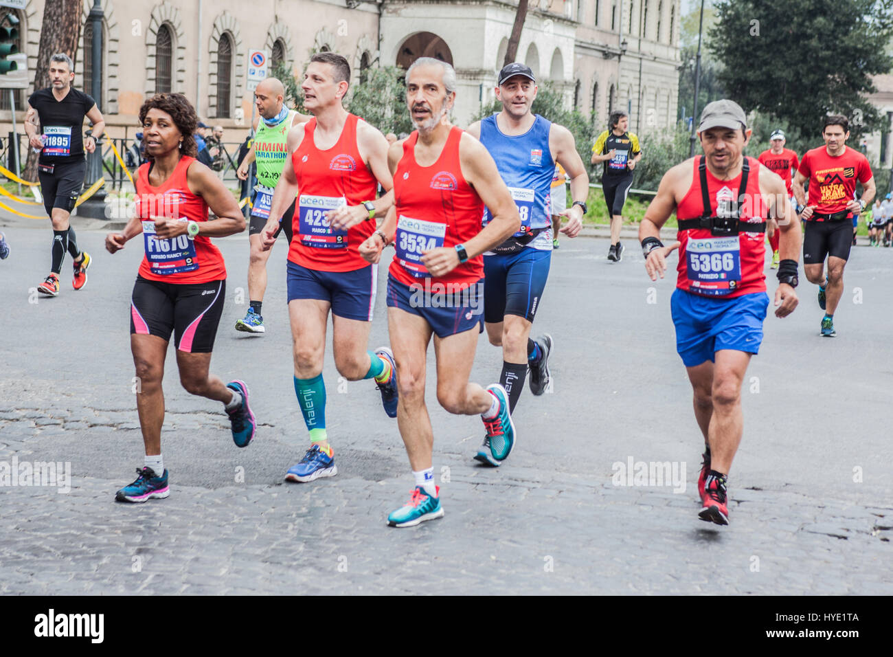 Non-competitive event, merged its 23rd Rome Marathon: the FunRun 2017 ...