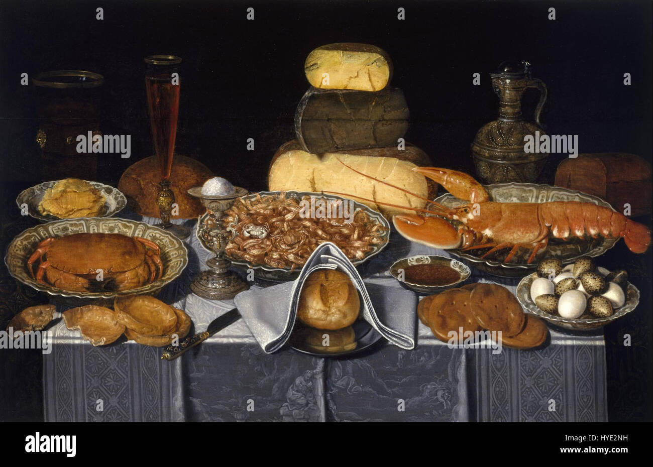Clara Peeters' 'Still Life with Crab, Shrimps and Lobster' is a ...