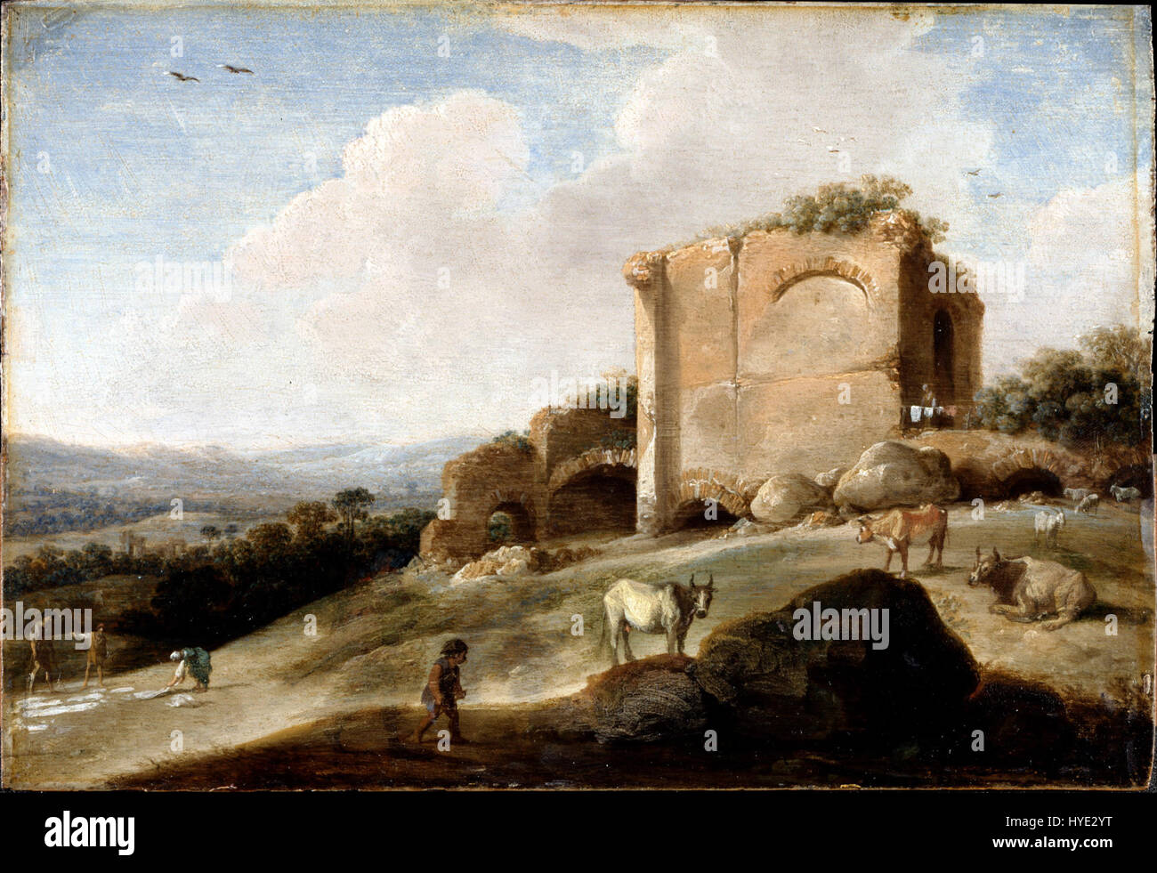 De Hooch, Carel Cornelisz Landscape with a Roman Ruin Google Art ...