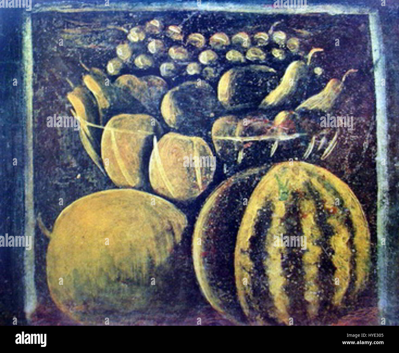 This still life painting by Niko Pirosmani showcases simple, yet ...