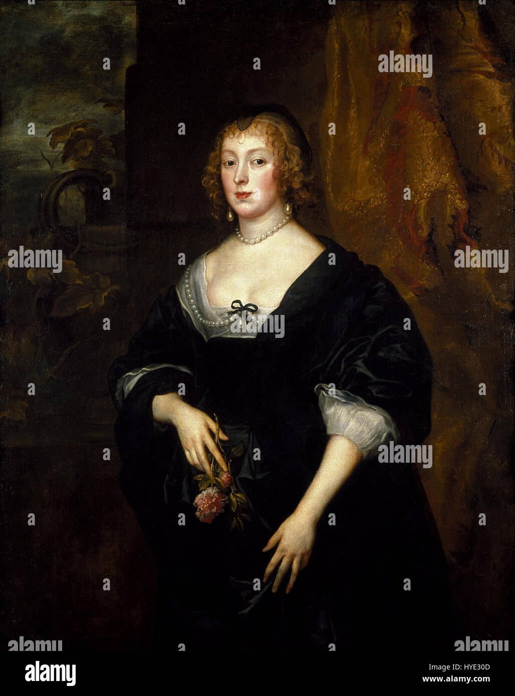 This portrait of Dorothy, Lady Dacre, painted by Sir Anthony Van Dyck ...