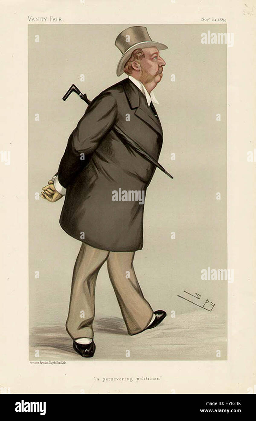Earl of Milltown Vanity Fair 24 November 1883 Stock Photo - Alamy