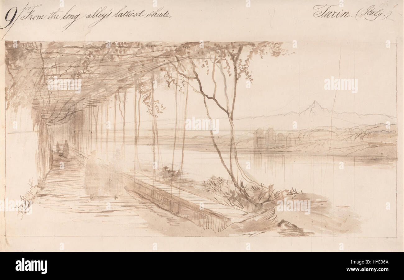Edward Lear, a British artist and poet, created works across Europe ...