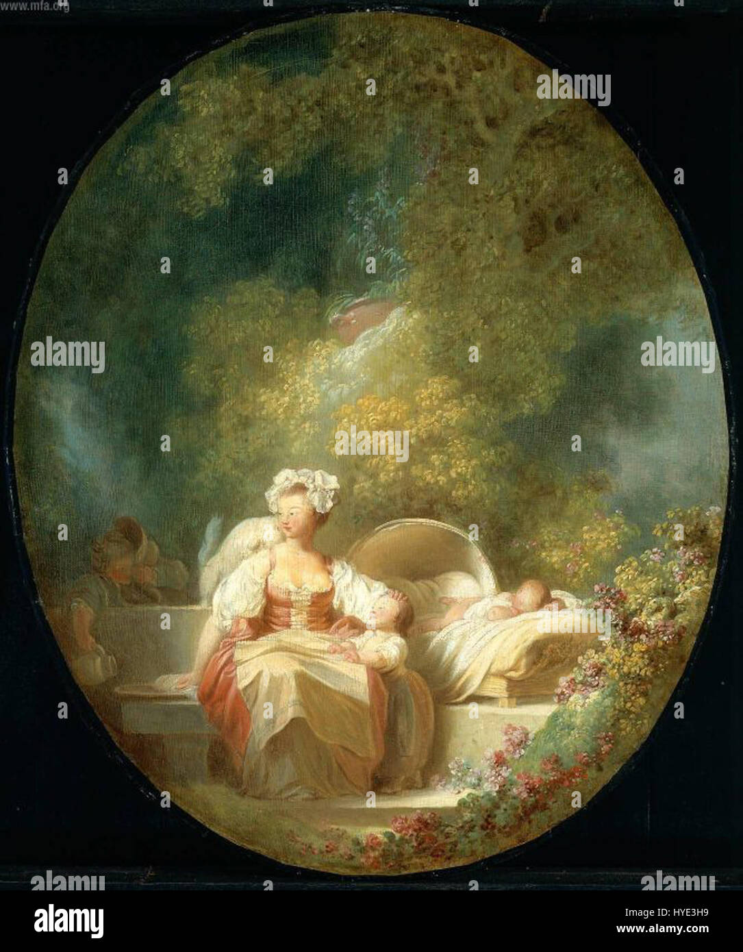 'Fragonard Good Mother' refers to an artwork by Jean-Honoré Fragonard ...