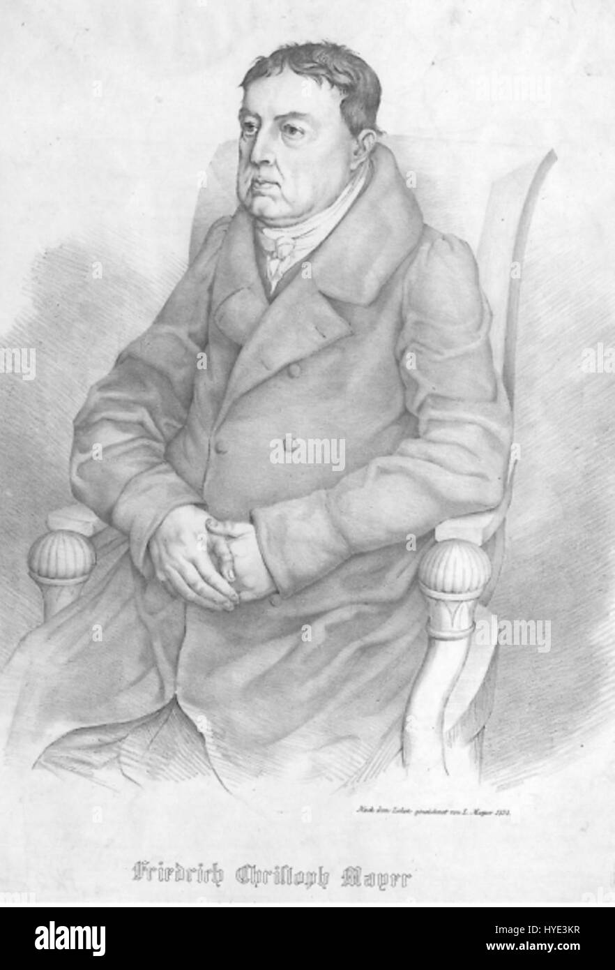 Friedrich Christoph Mayer was a German artist, known for his landscape ...