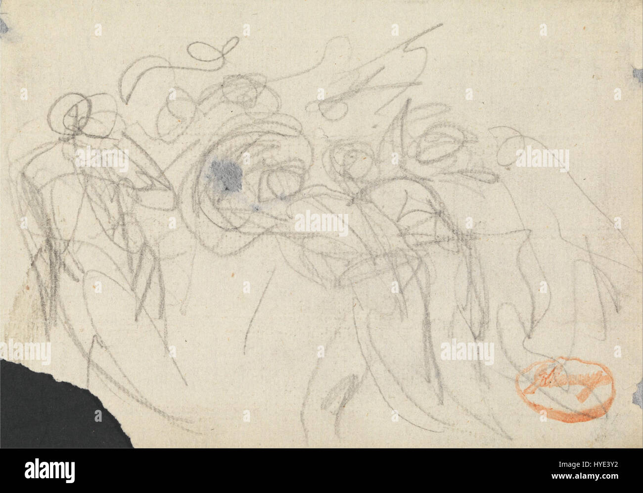 George Romney's 'Figure Composition Study 8' is a preparatory sketch ...