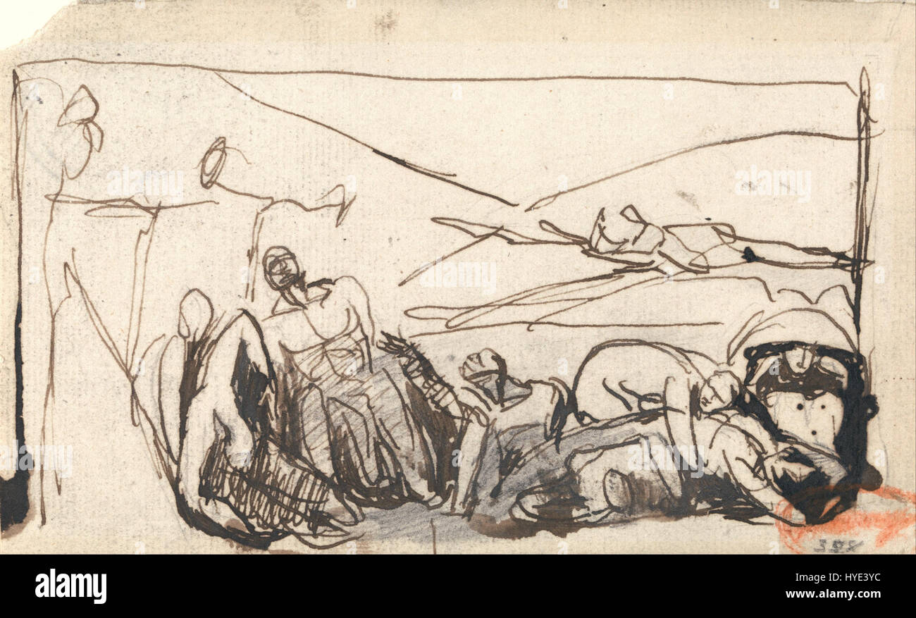 George Romney's 'Prison Scene' captures a moment of intensity and human ...