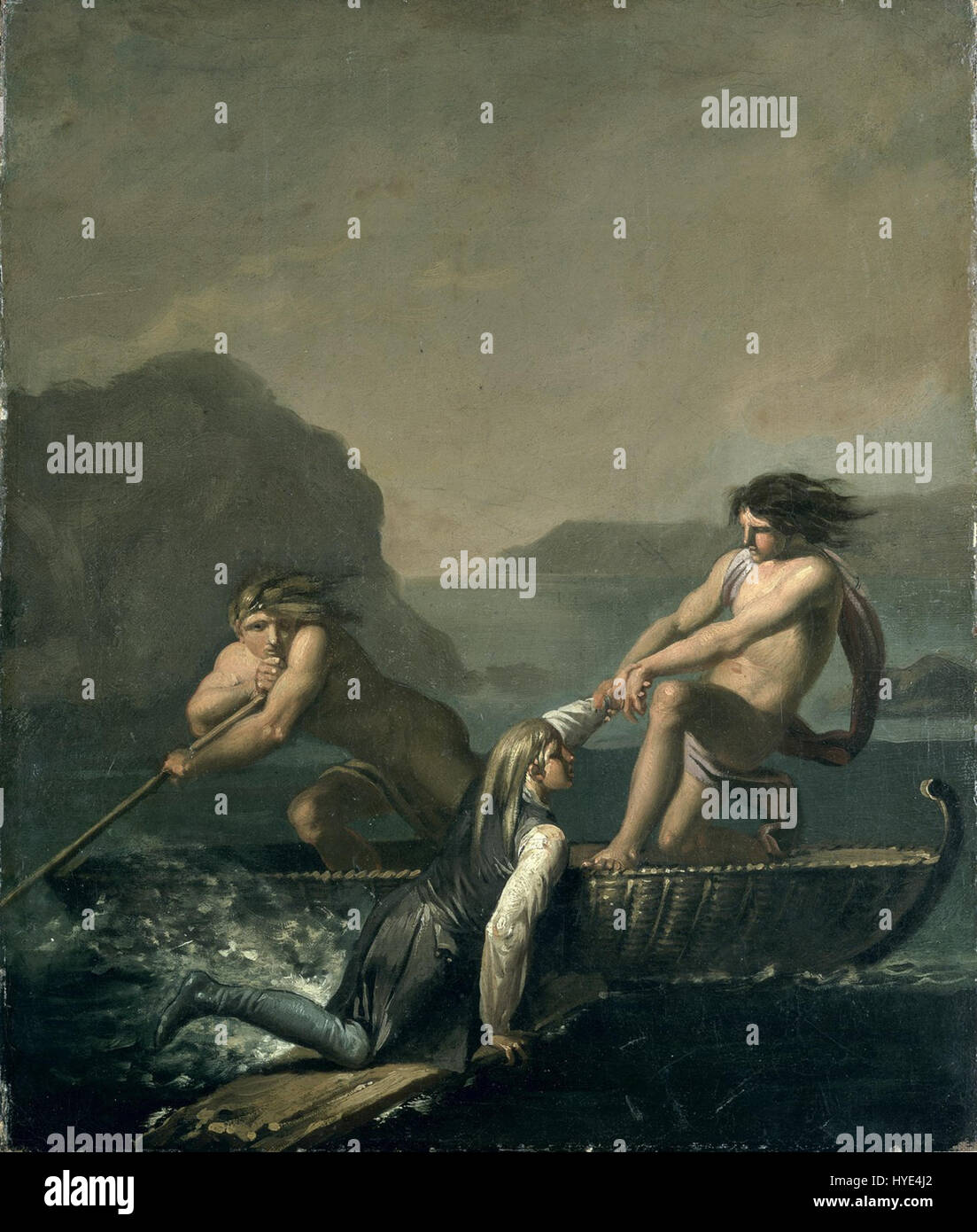 Nicolai Abildgaard’s 'Scene from 'Niels Klim's Underground Journey ...