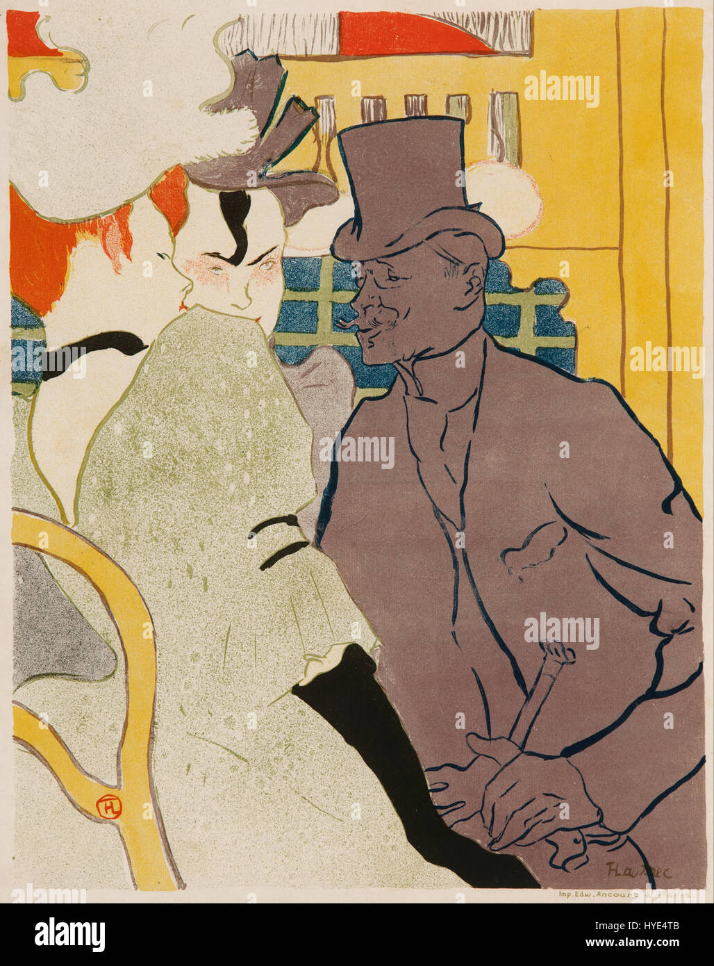 Henri de Toulouse-Lautrec’s 'The Englishman at the Moulin Rouge ...