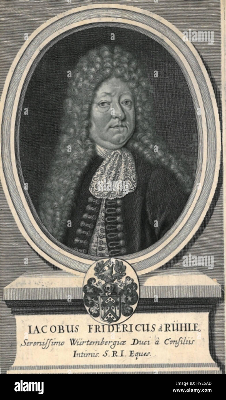 Jakob Friedrich Ruehle von Philipp Kilian Stock Photo - Alamy