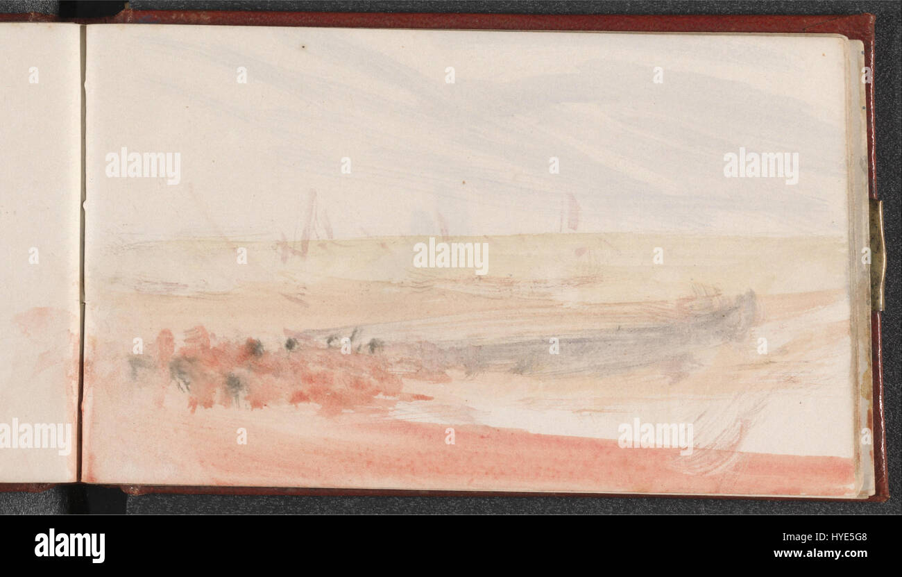 Joseph Mallord William Turner's 'The Channel Sketchbook' is a collection of sketches ...