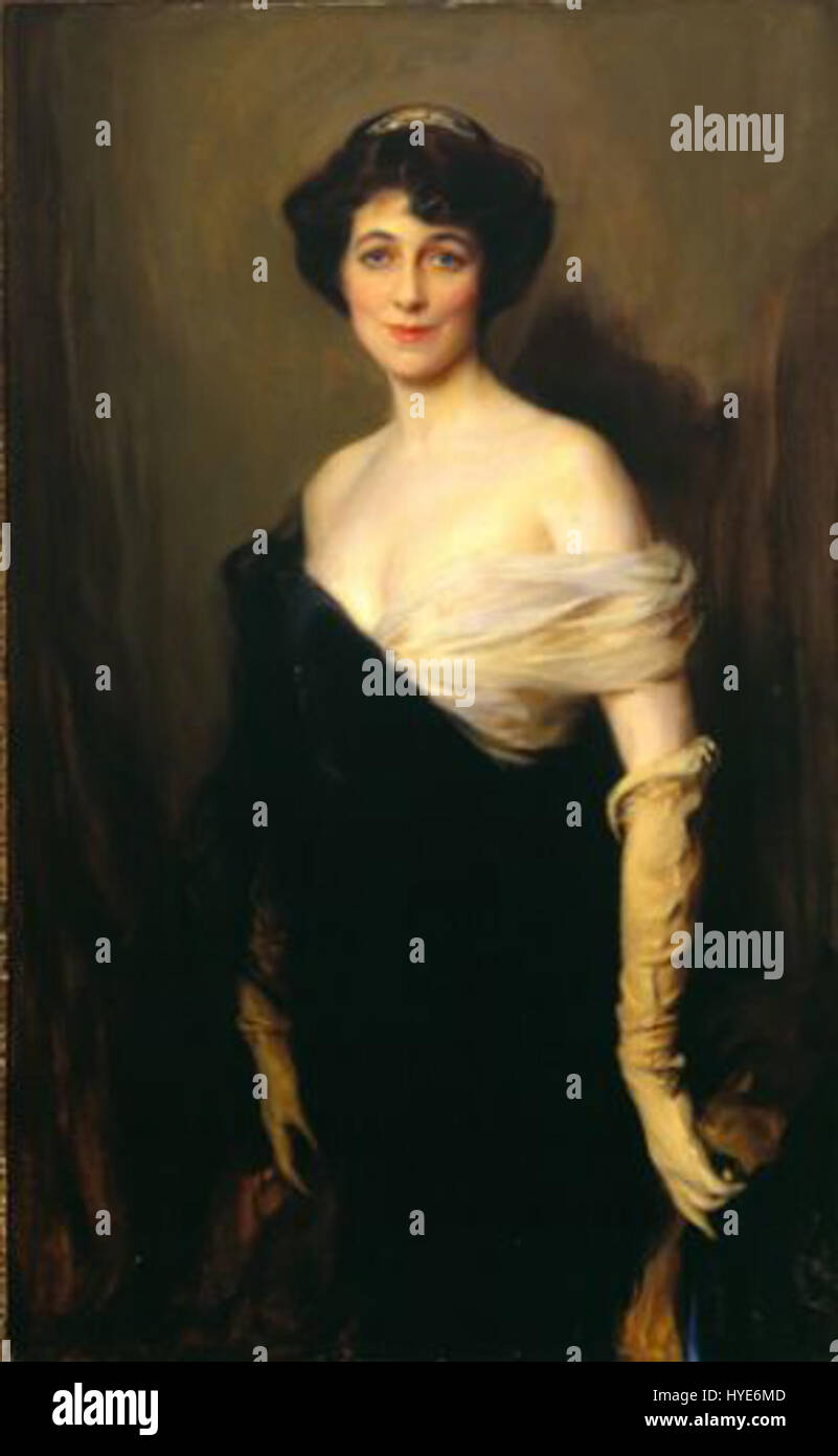 The portrait of Countess Ferdinand Colloredo Mannsfeld, painted by ...