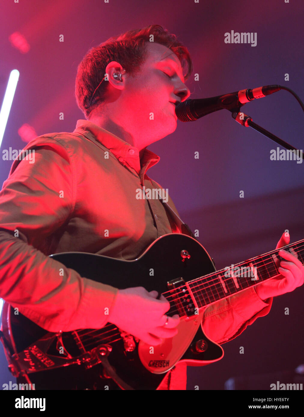 WASHINGTON D.C - OCTOBER 3: 2 Door Cinema Club Lead Singer Alex Trimble ...