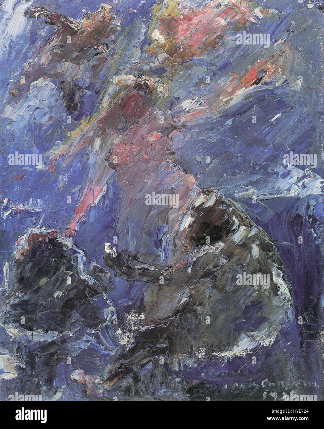 'Geburt der Venus' (Birth of Venus) by Lovis Corinth, painted in 1923 ...
