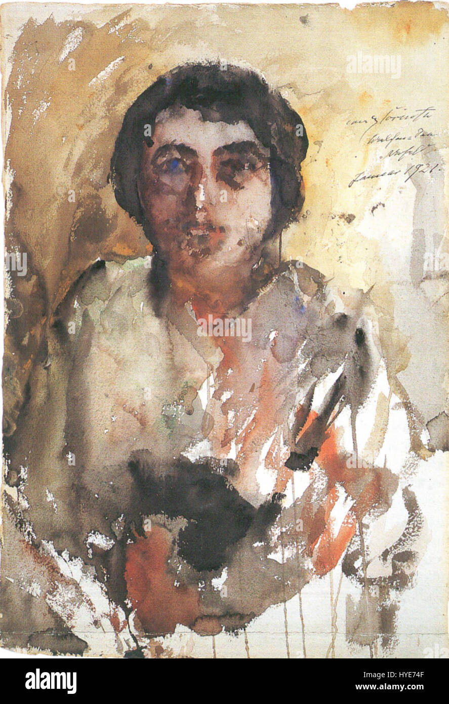 Lovis Corinth’s 'Bildnis Charlotte Berend Corinth' (Portrait of ...