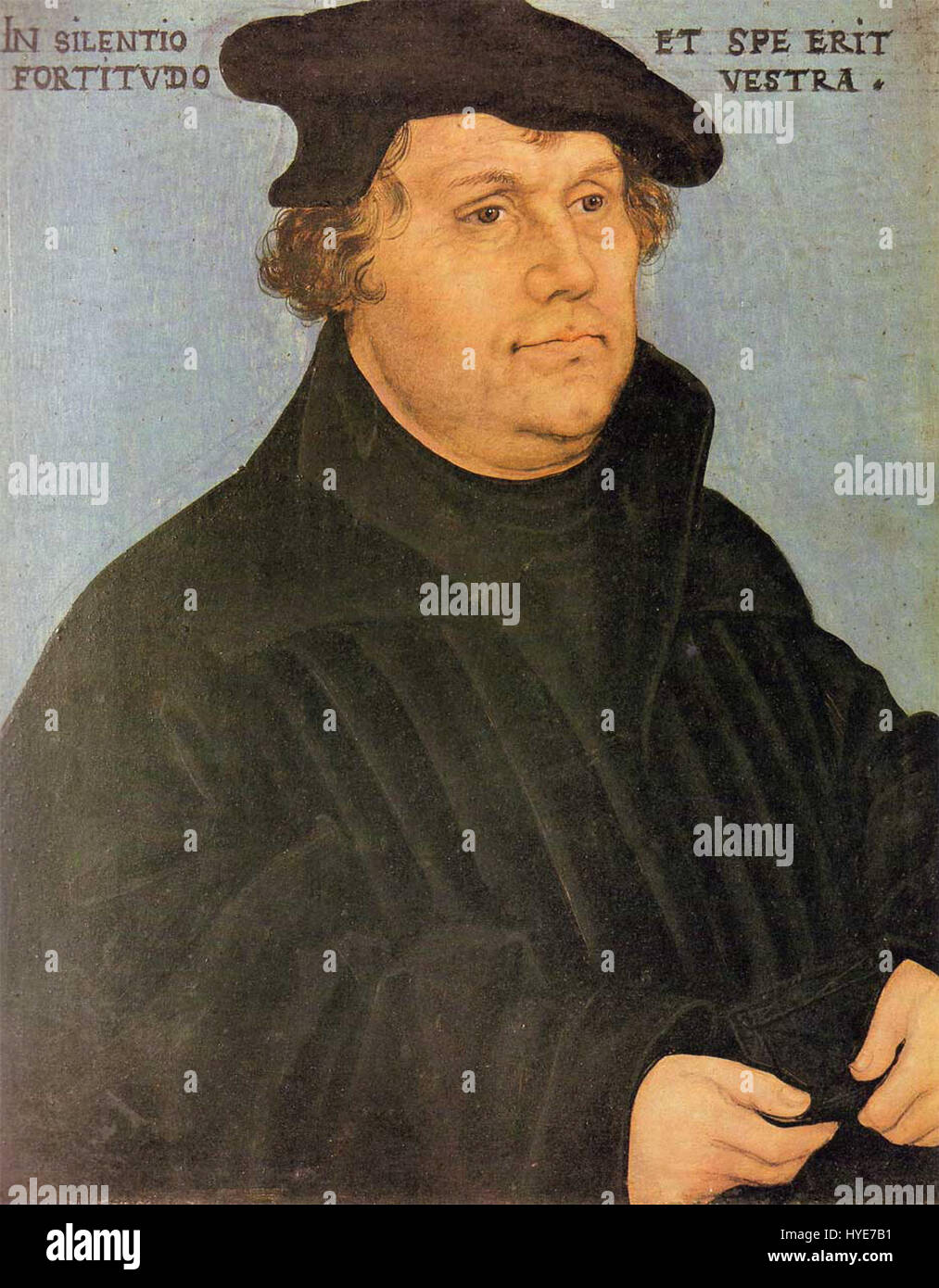 This portrait of Martin Luther, created in 1532, captures the ...