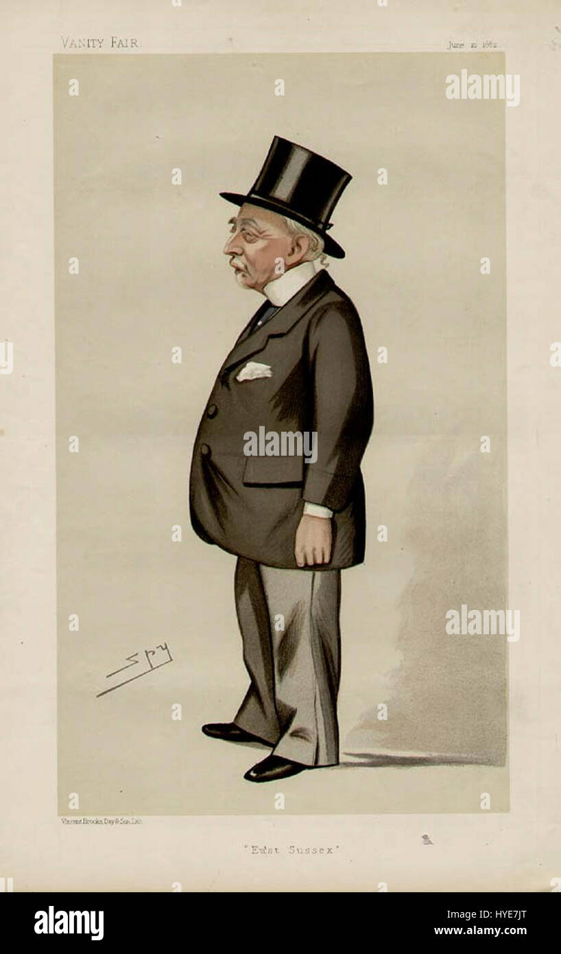 David Scott Montagu, as depicted in Vanity Fair in 1882, was a ...