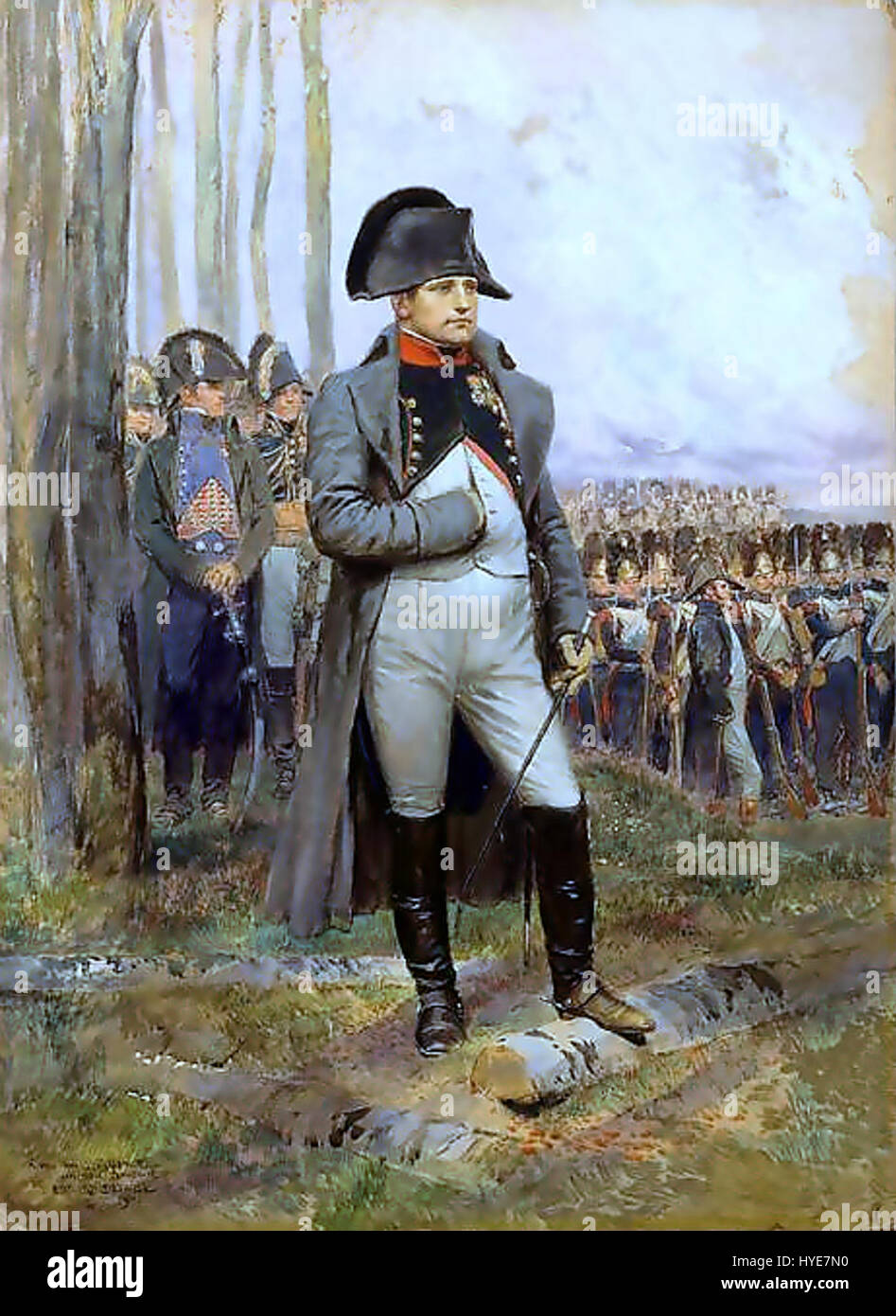 This portrait of Napoleon Bonaparte, painted in 1806, captures the ...