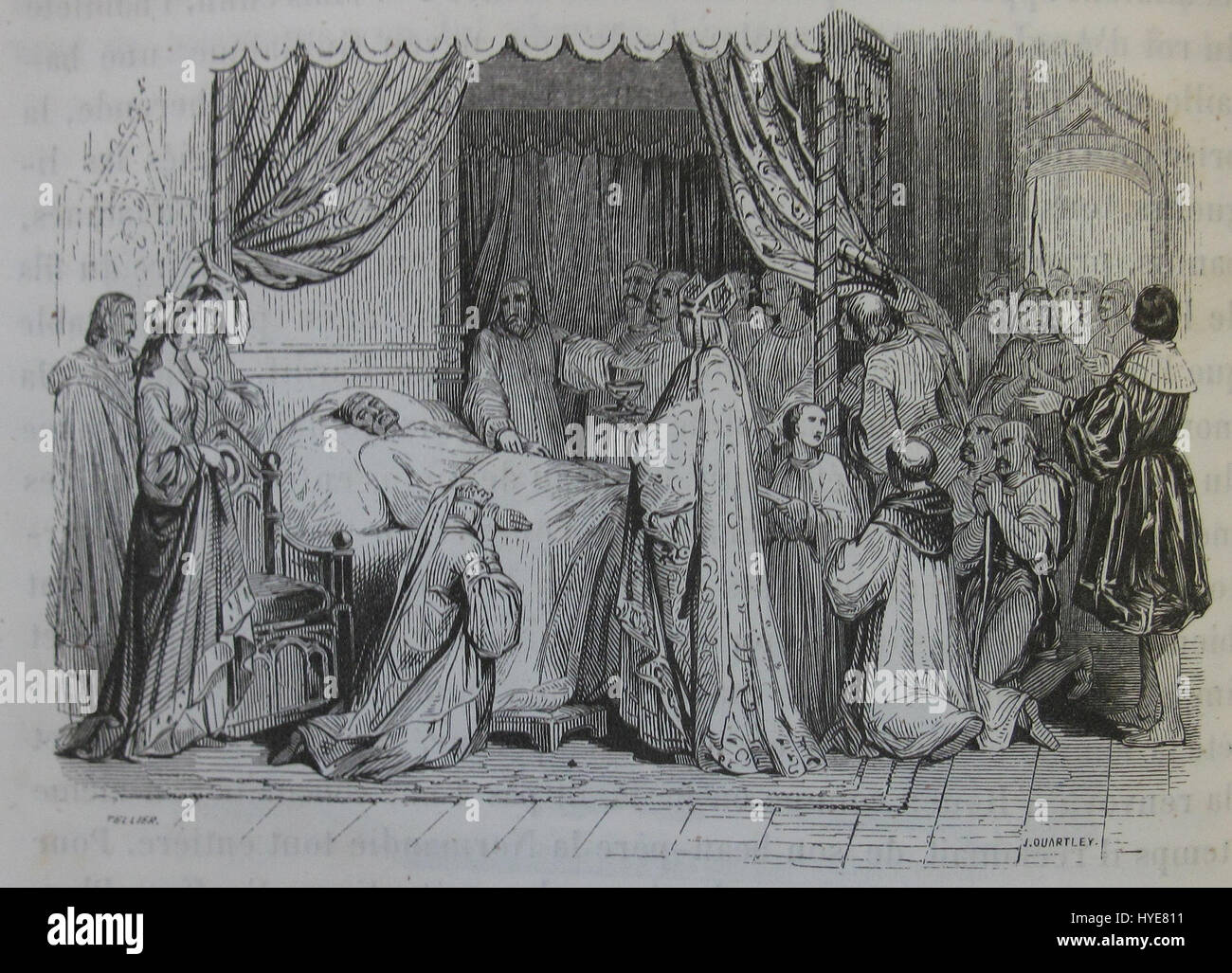 'La Normandie' by Jules Janin is an illustration that captures the ...