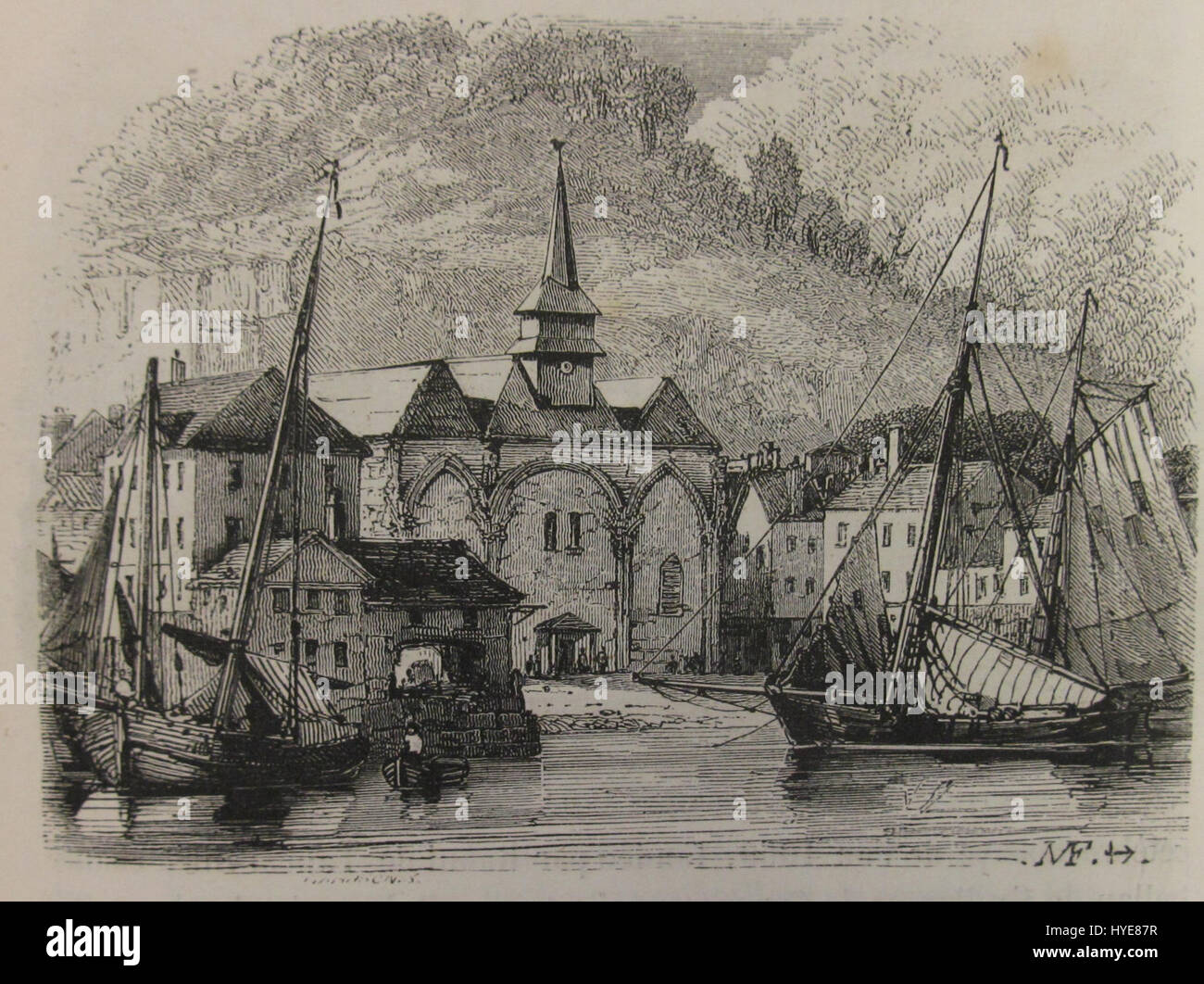 *La Normandie* by *Jules Janin* is an illustrated work that captures ...