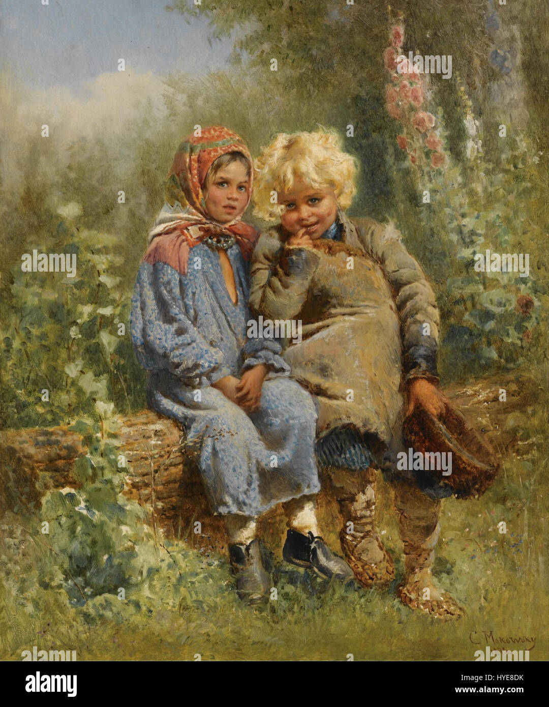 Peasant children hi-res stock photography and images - Alamy
