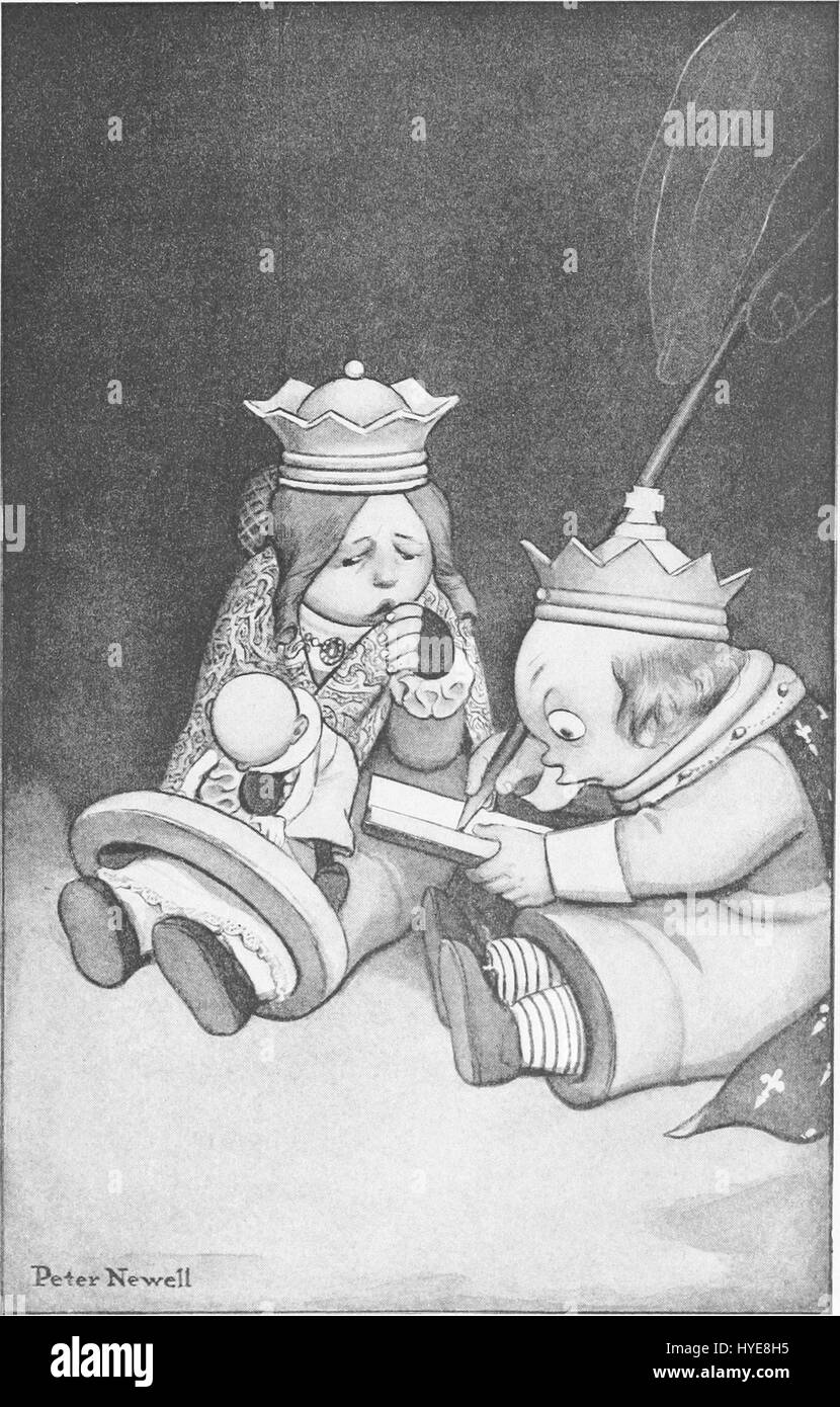 Peter Newell’s illustration for the 1902 edition of 'Through the ...