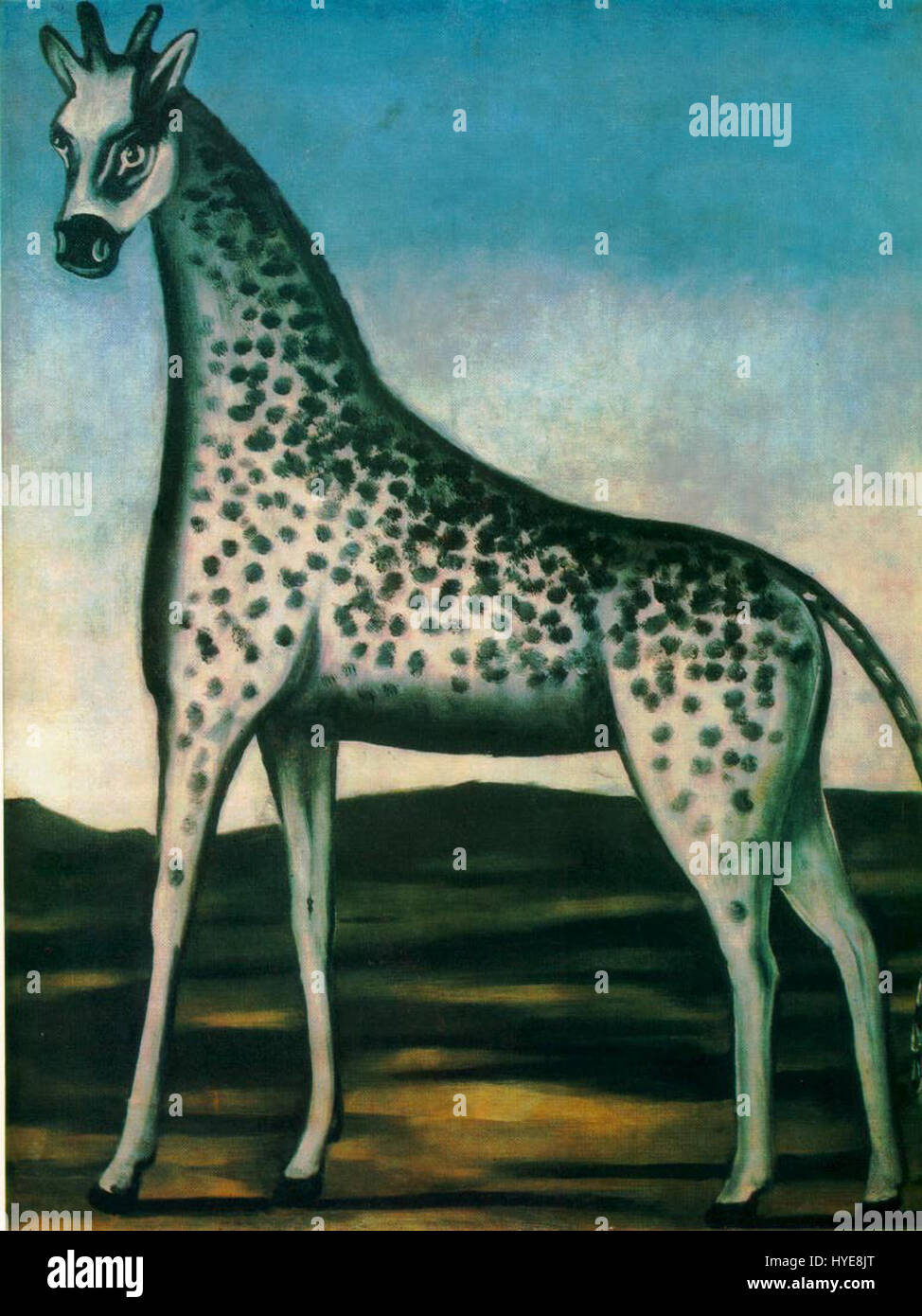 Niko Pirosmani’s painting of a giraffe is a notable example of his ...