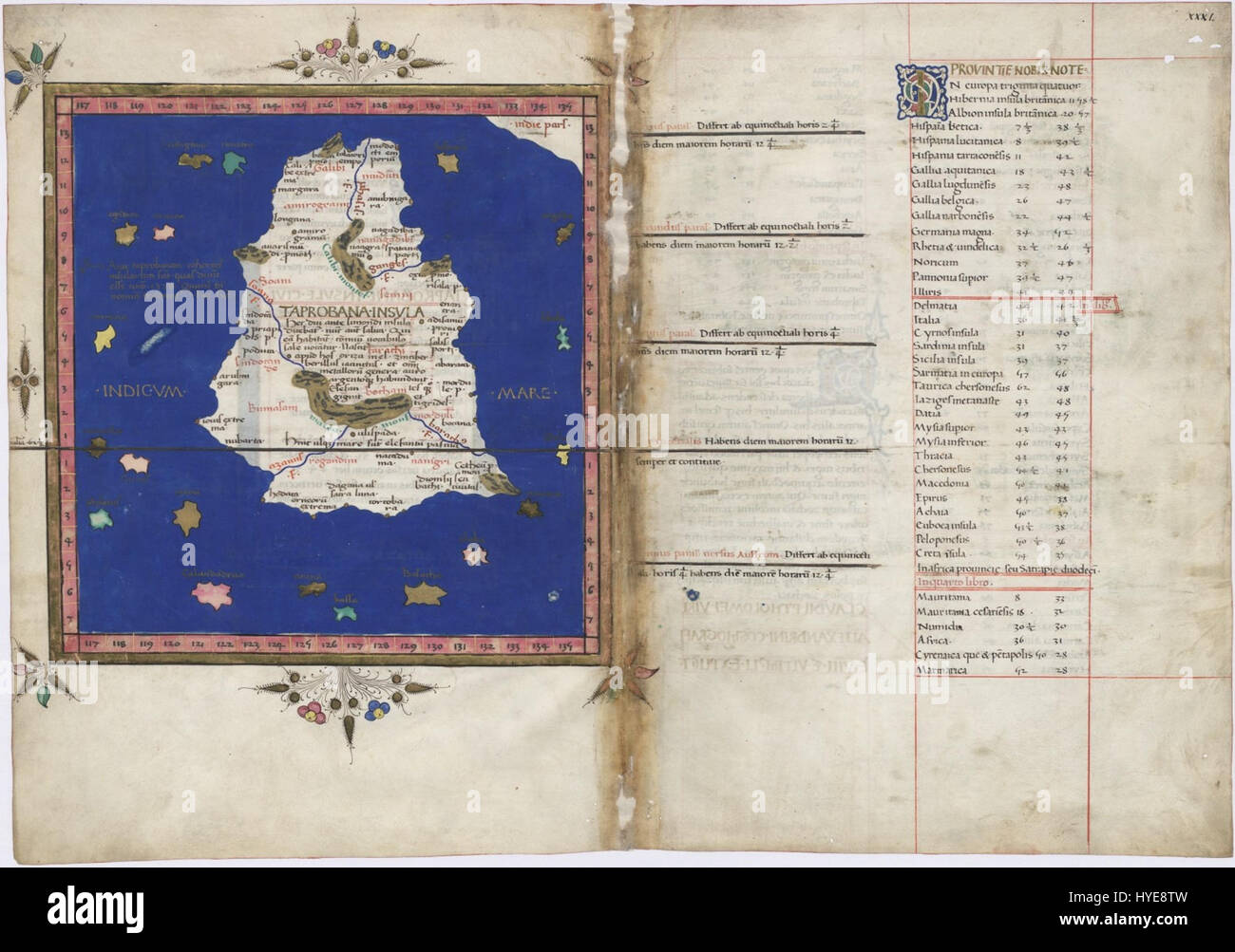 Ptolemy's 'Cosmographia' from 1467 includes one of the earliest known ...
