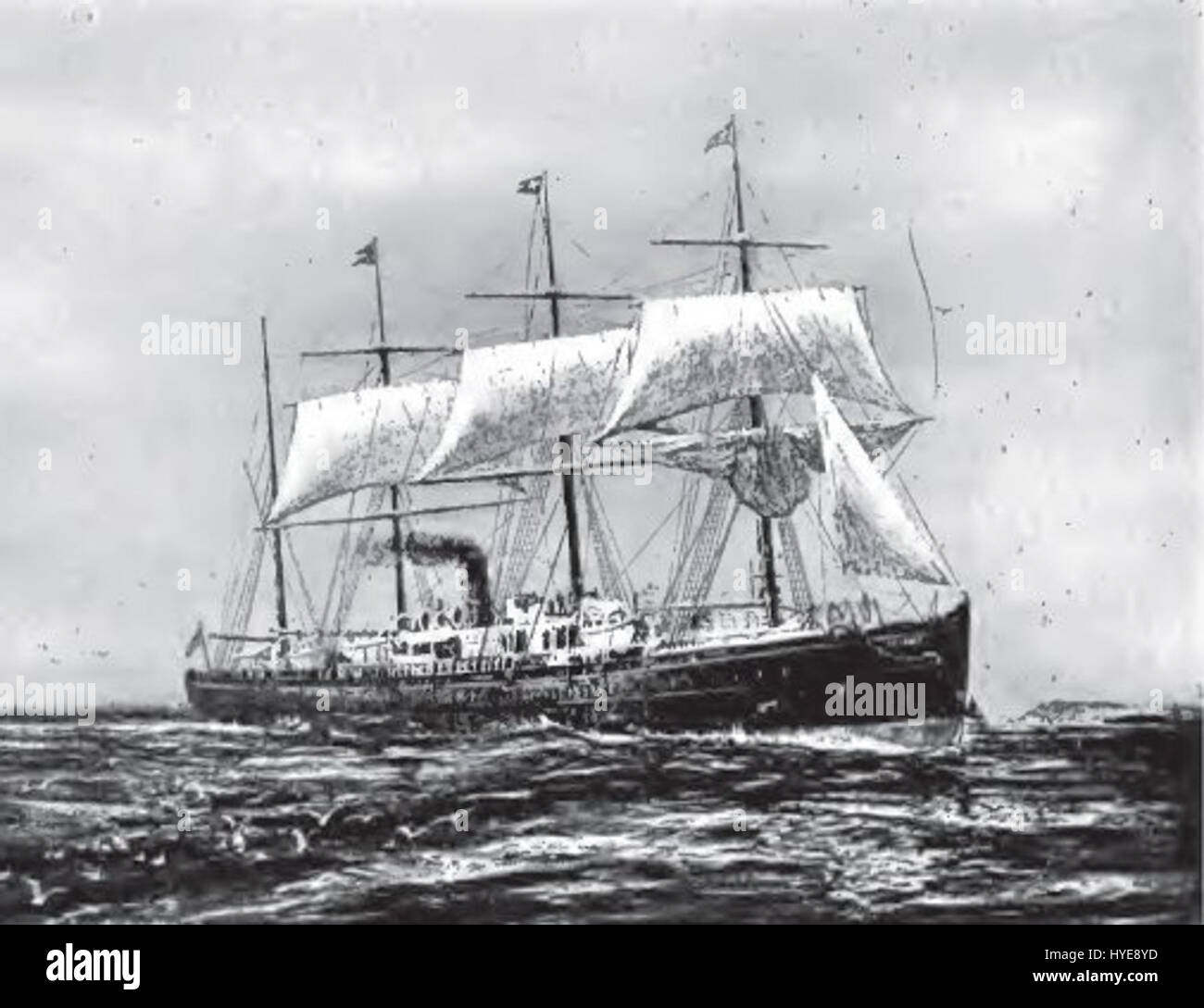 The *RMS Oceanic* was a steamship launched in 1870 and renowned for its ...