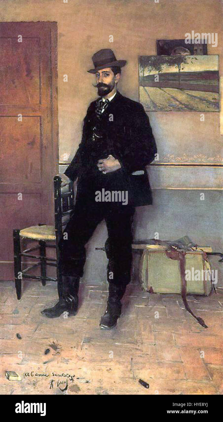 Santiago rusinol ramon casas hi-res stock photography and images - Alamy
