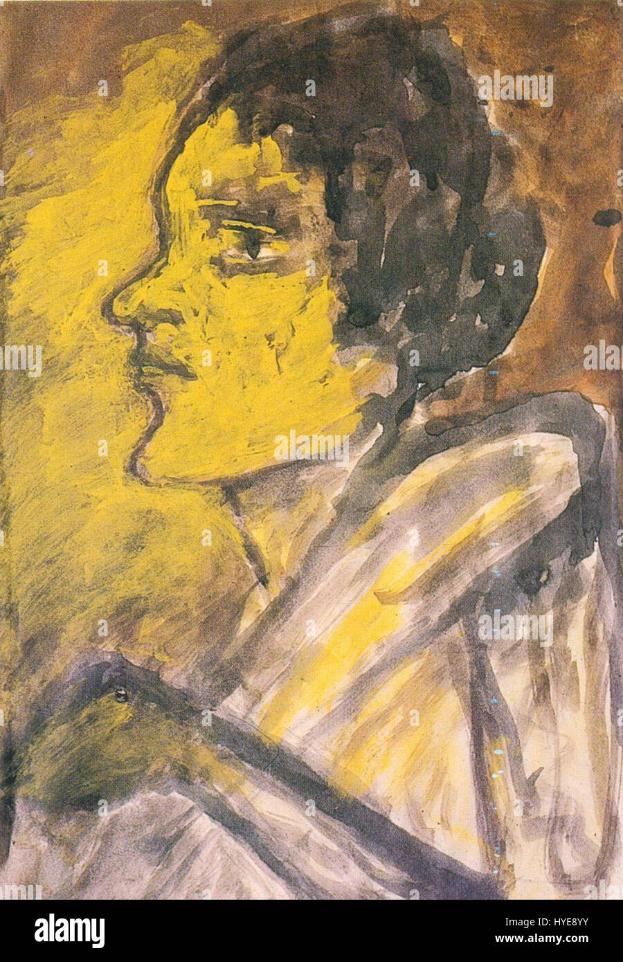 This portrait of Rabindranath Tagore’s depiction of a woman captures ...