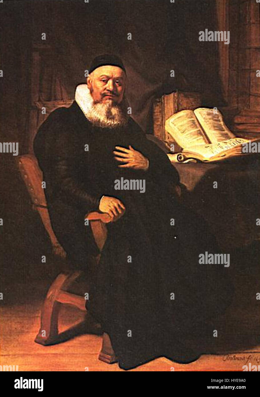 'Elison' is a portrait by the famous Dutch artist Rembrandt, known for ...