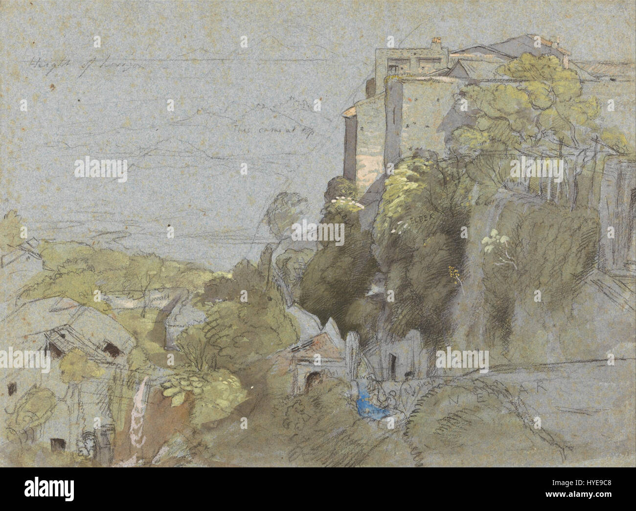 Samuel palmer work of art hi-res stock photography and images - Alamy