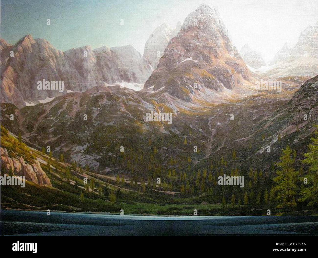 The 'Seebensee' by Reschreiter captures the natural beauty of a ...