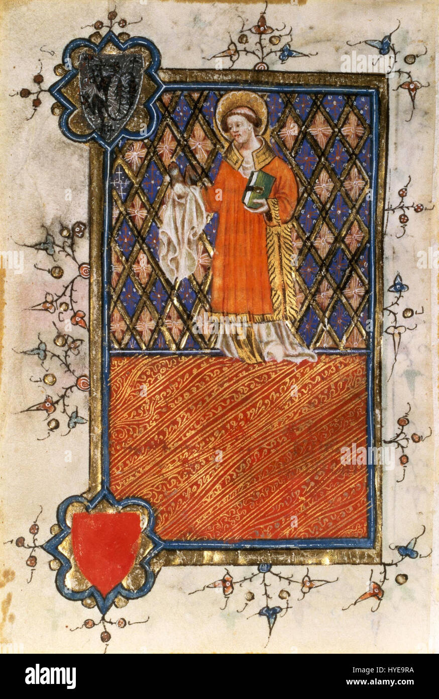 'St. Barnabas' by the English School portrays the Christian saint known ...