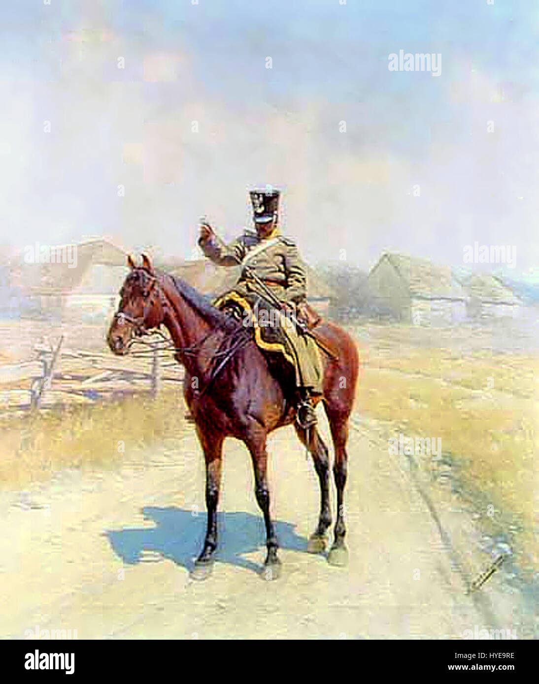 Regiment of mounted riflemen hi-res stock photography and images - Alamy