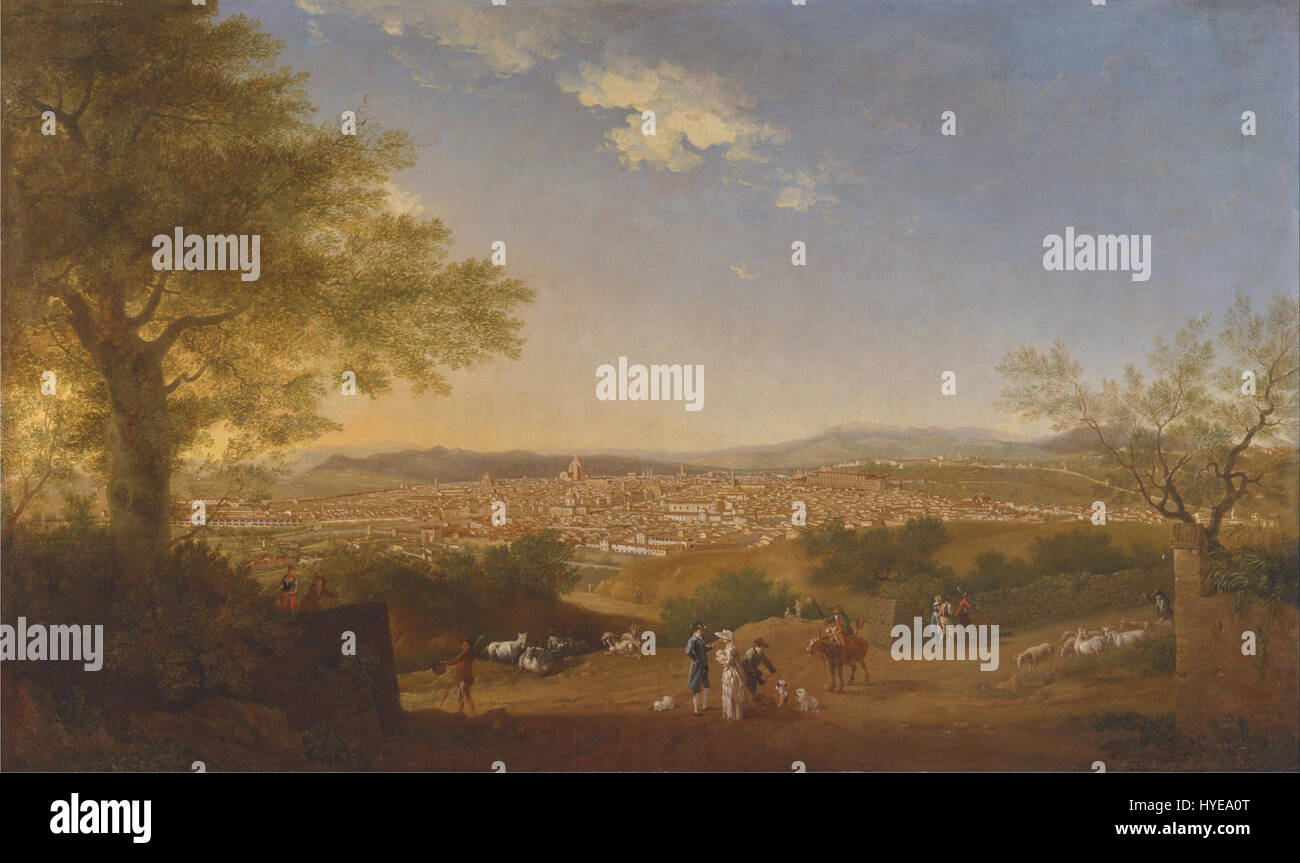 Thomas Patch A Panoramic View of Florence from Bellosguardo Google Art ...