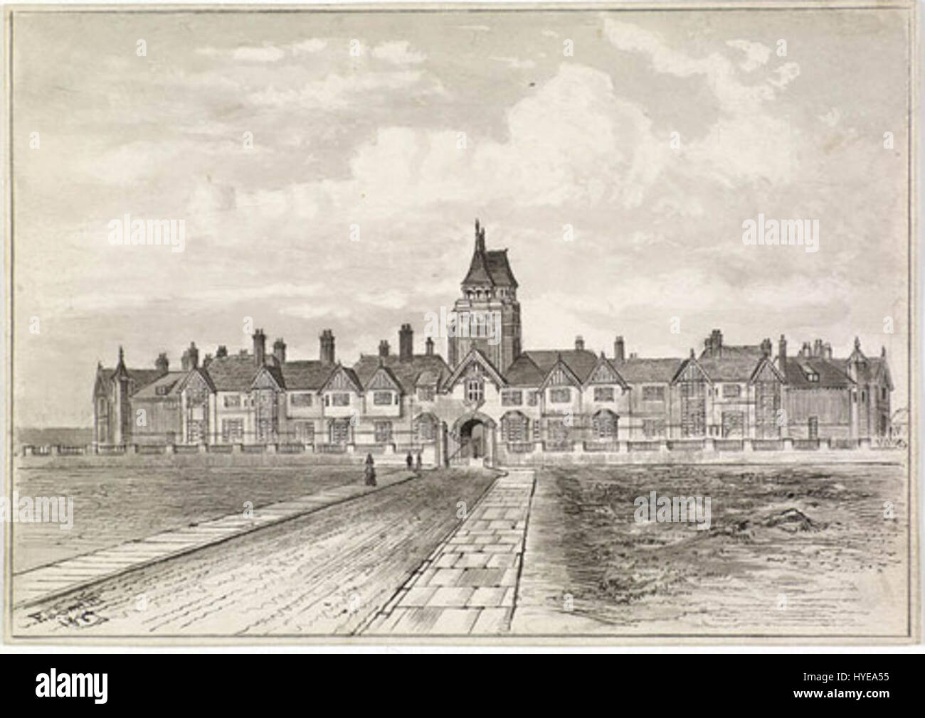 The New Almshouses in Sculcoates, built in 1889, were designed to ...