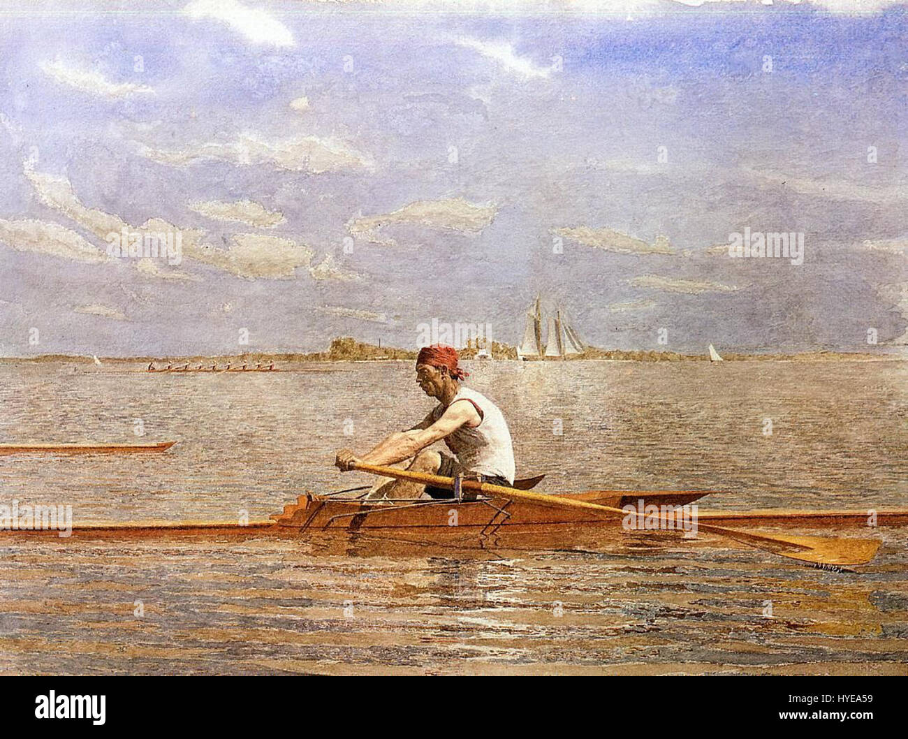 Thomas eakins biglin hi-res stock photography and images - Alamy
