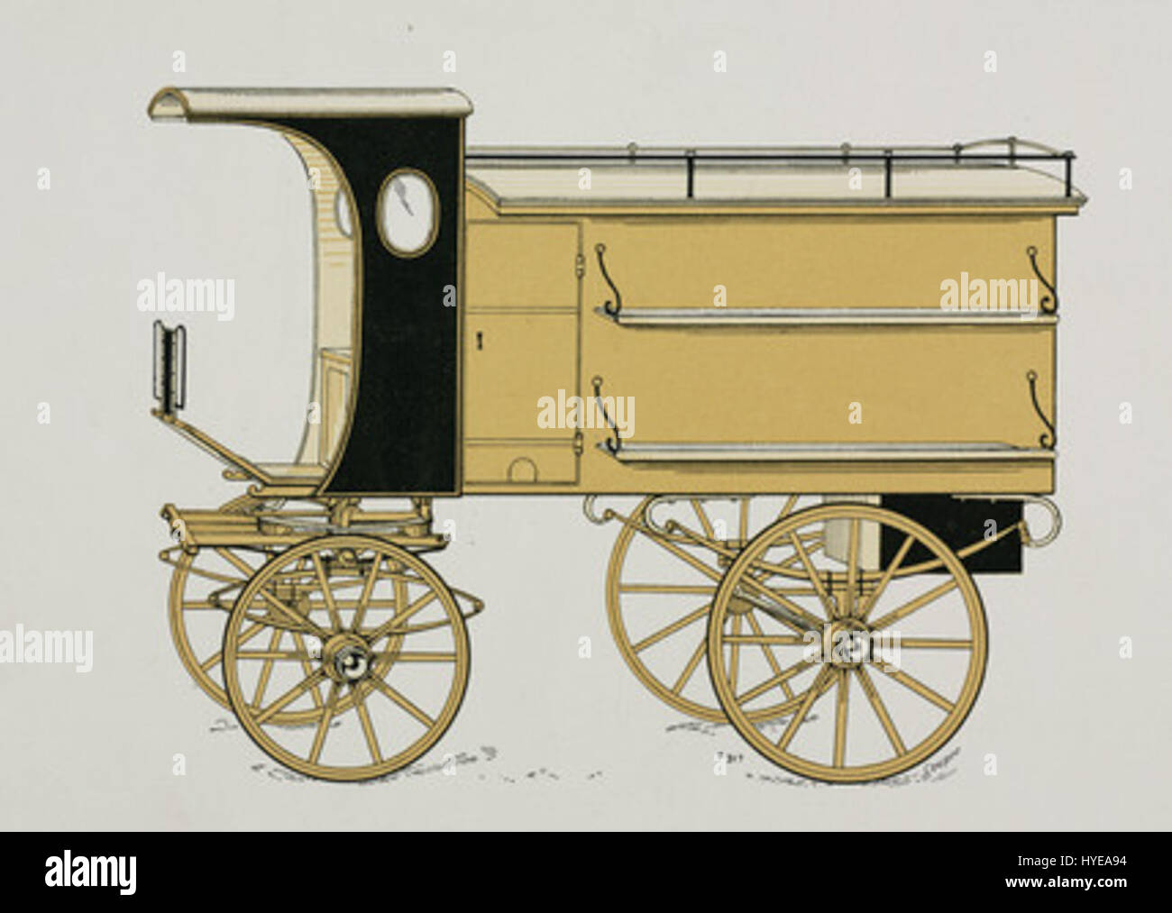 The 'Tinker's Van, c. 1907' refers to an image capturing the life of ...