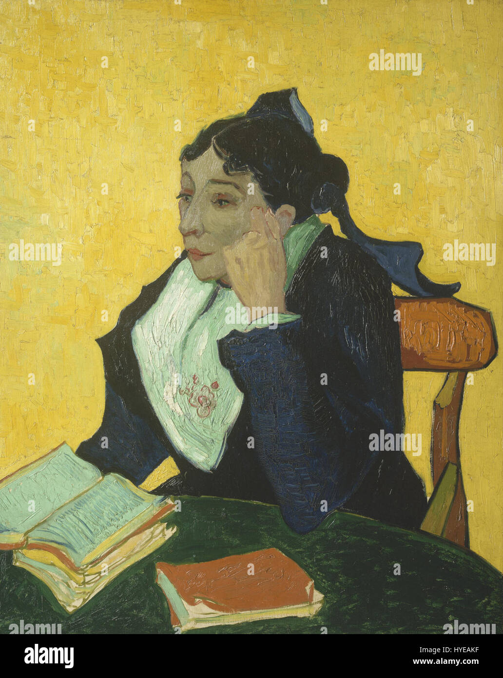Vincent van Gogh's painting, cataloged as 059, demonstrates his post ...