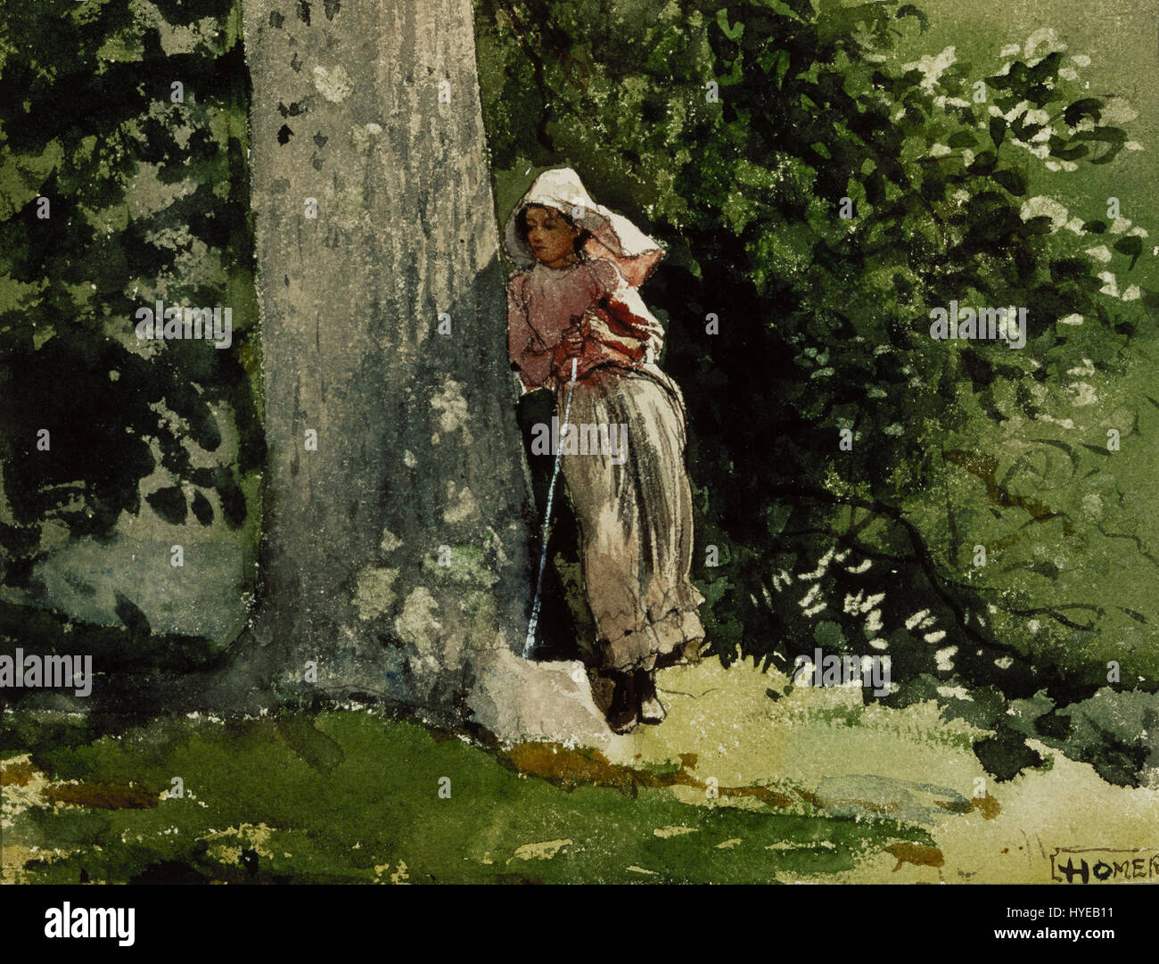'Weary' by Winslow Homer is an evocative painting capturing the ...