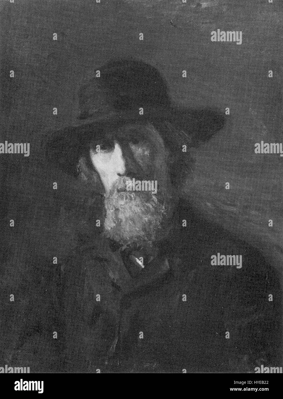 This portrait of William Macdowell captures him wearing a distinguished ...