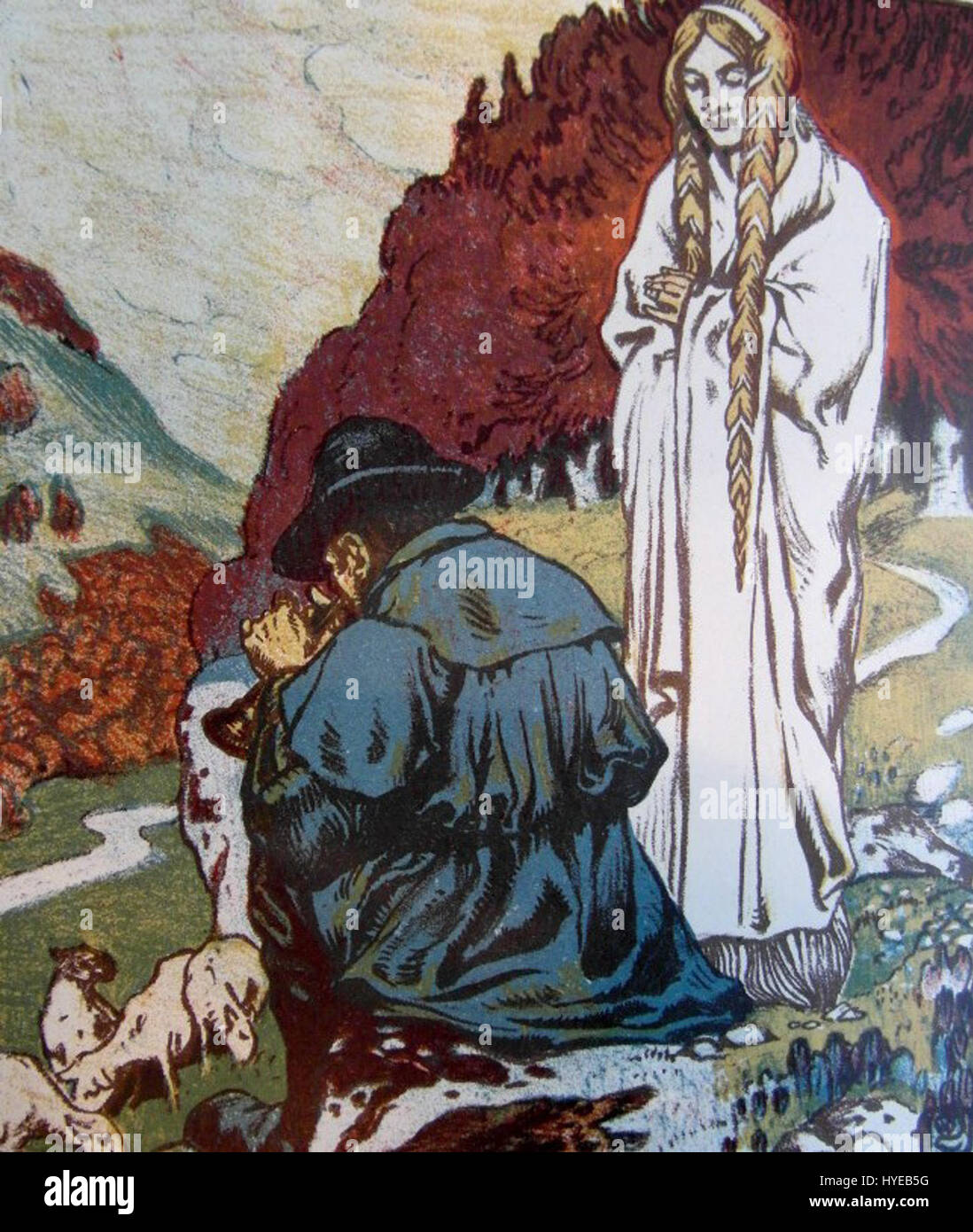 Wilhelm Stumpf’s 'Frau Holle' is a visual interpretation of the German ...