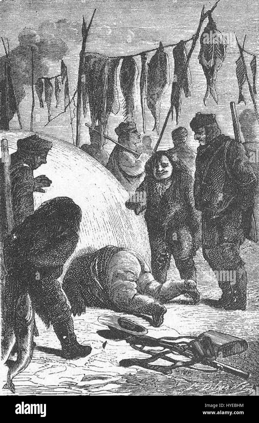 'The English at the North Pole' is a historical print by Riou and ...